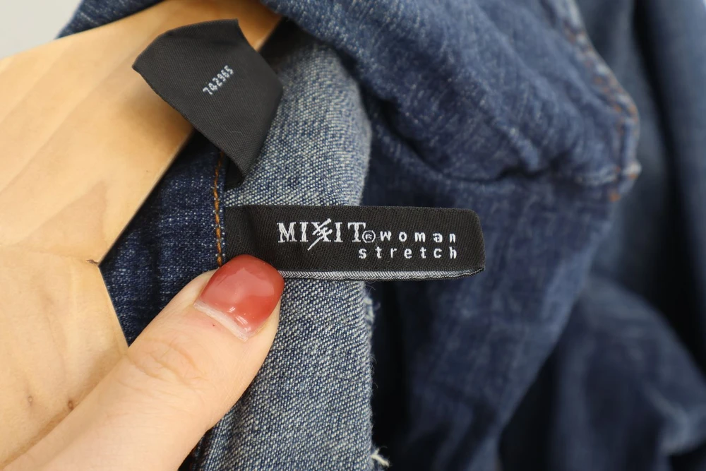 MIXIT 코튼 스판 / 데님 자켓 / (SIZE : WOMEN XL)