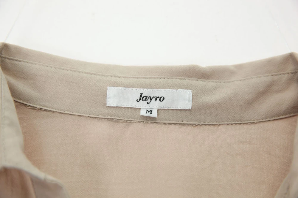 Jayro 폴리 긴팔 블라우스 가슴단면 49cm